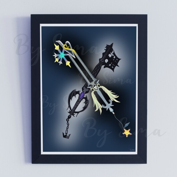 Oblivion Keyblade - Etsy