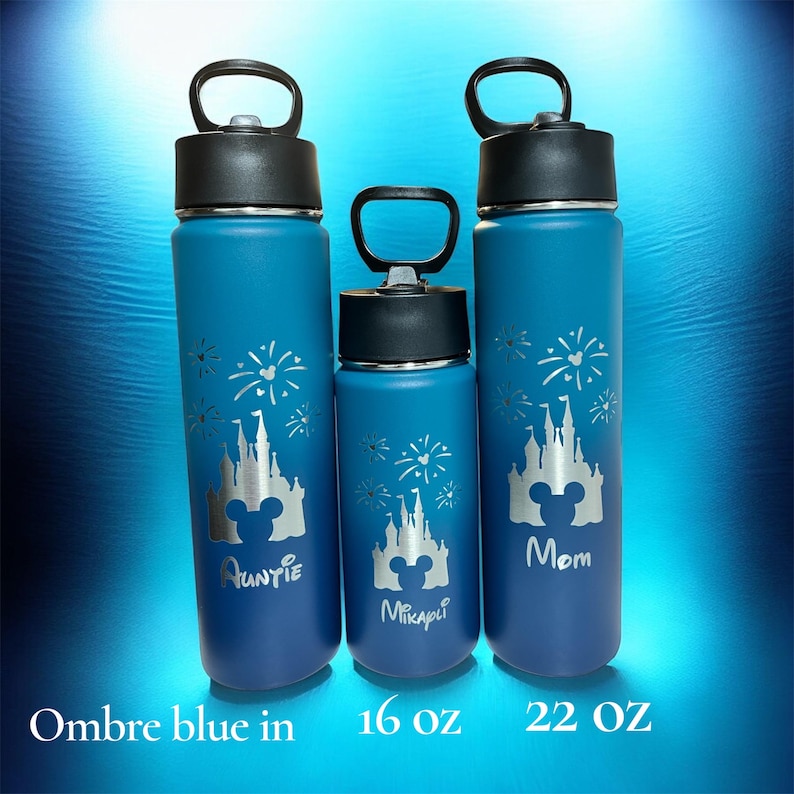 Personalized Princess Inspired Stainless Steel Water Bottle – 16 Oz ...
