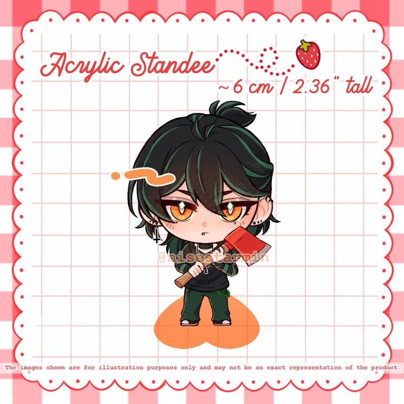 Acrylic Keychain & Standee Sol - the Kid at the Back VN | Solivan ...