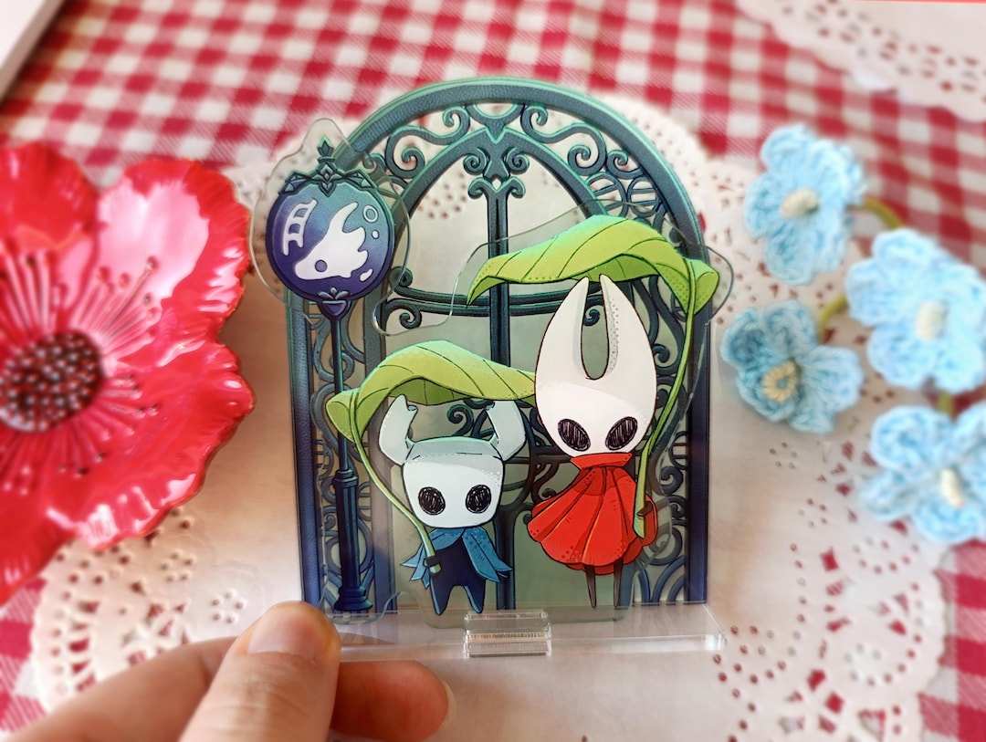 Knight and Hornet Acrylic Standee | Hollow Knight / Silksong Greenpath ...