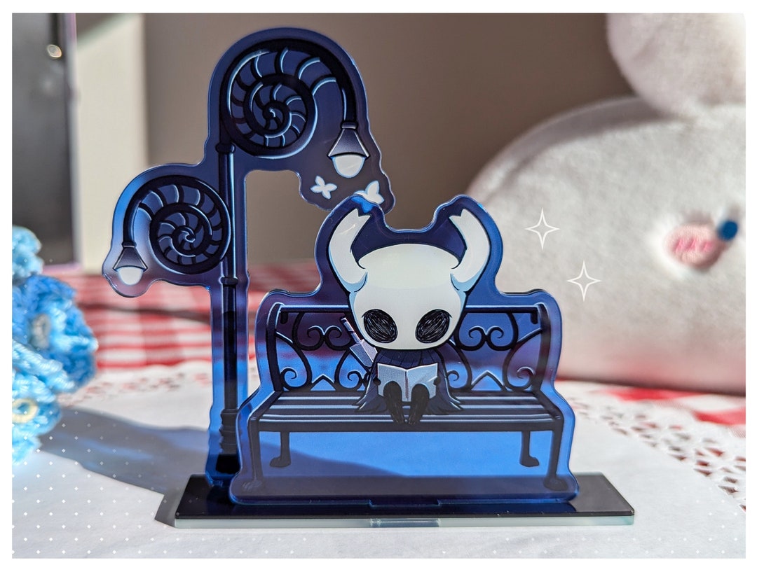 Hollow Knight Acrylic Standee | Knight Figure Stand | Cute Desk Buddy ...