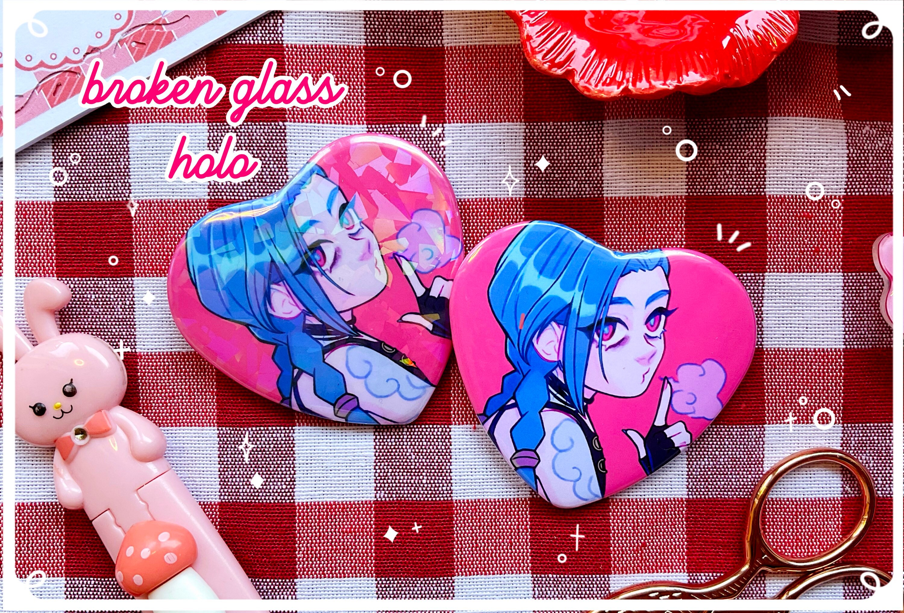 Custom Personalized Design Heart Shaped Pinback Button Pins/ - Etsy