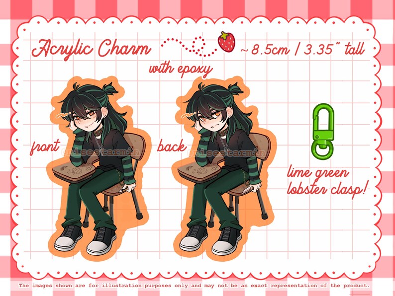 Sol Acrylic Standee & Keychain/ Charm - the Kid at the Back VN ...