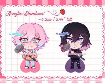 Chaveiros e estandes de acrílico Ren & [Redacted] - 14 Days With You VN ...