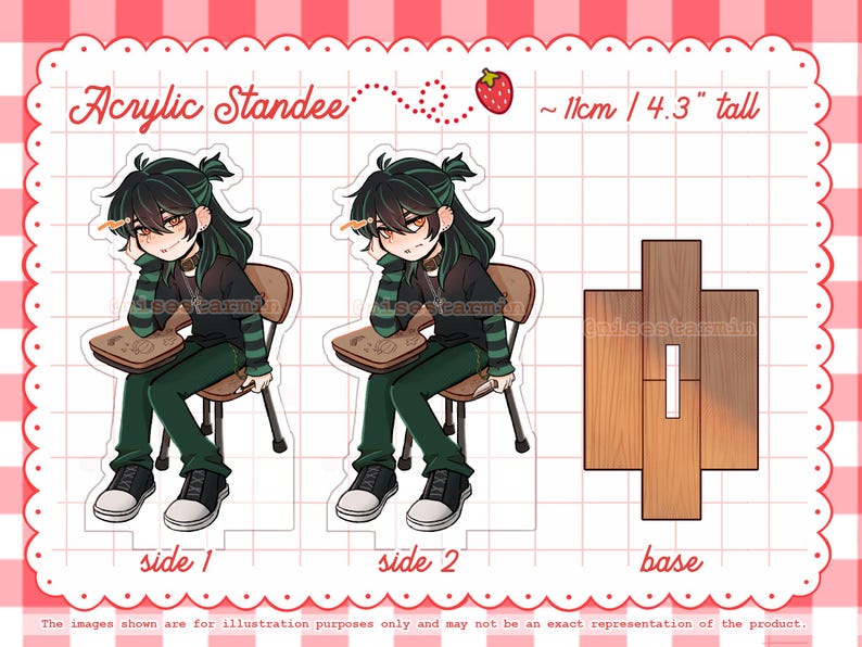 Sol Acrylic Standee & Keychain/ Charm - the Kid at the Back VN ...