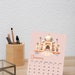 Desk Calendar 2024 With Wooden Stand Mini A6 Desk Calendar - Etsy