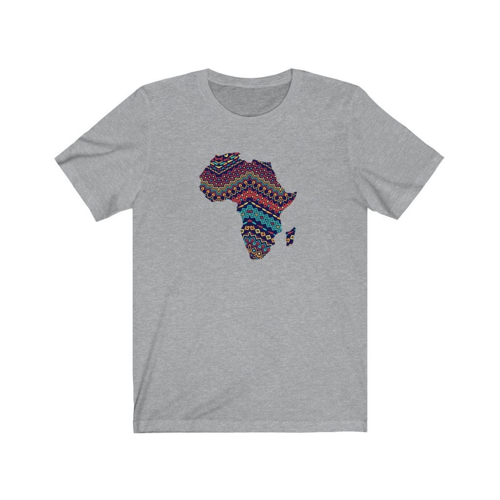 Africa Tee, Africa Shirt African Shirt Graphic Tshirt Afro Shirt Boho ...