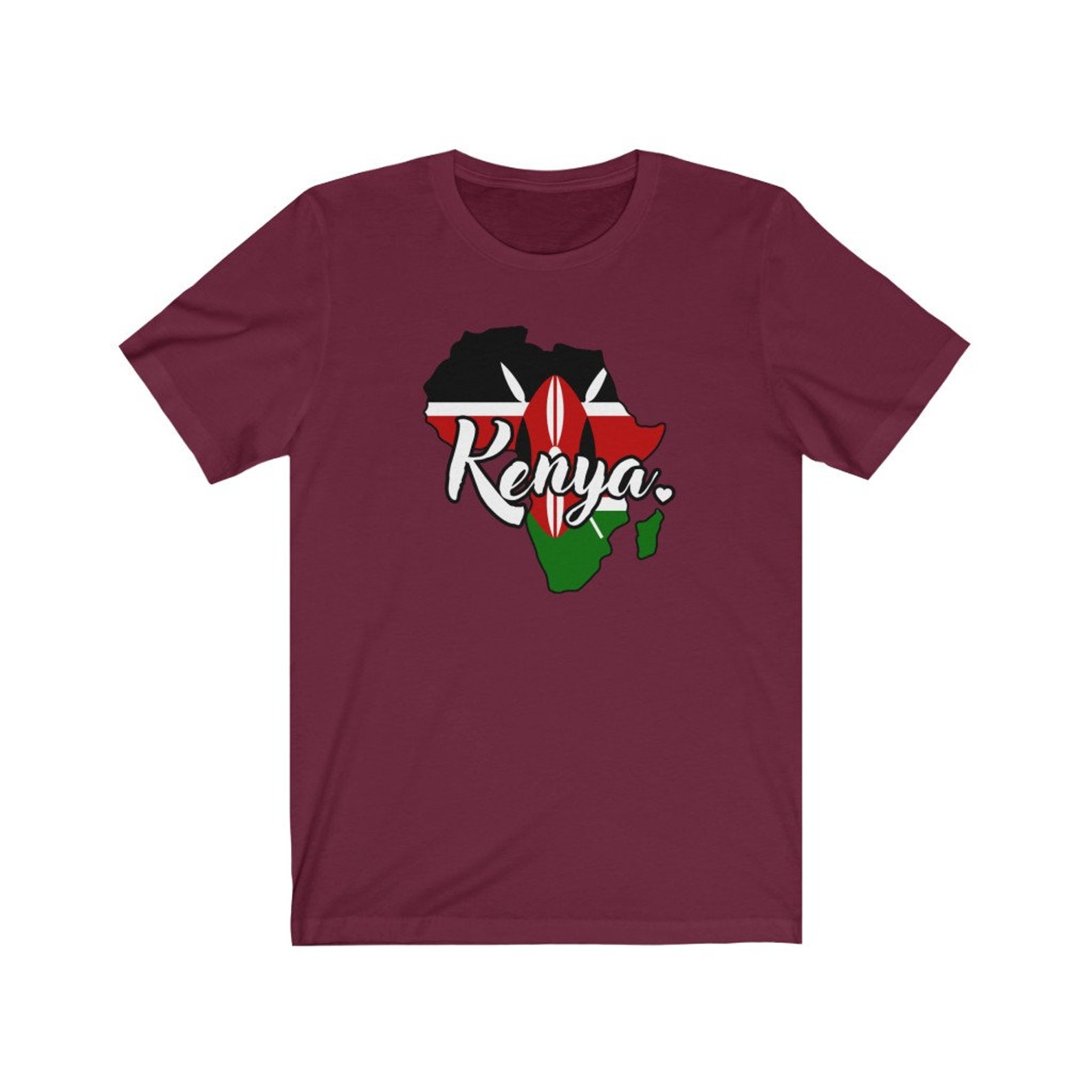 Kenya Tee Kenya Gift T-shirt Kenya T-shirt Tee From - Etsy UK