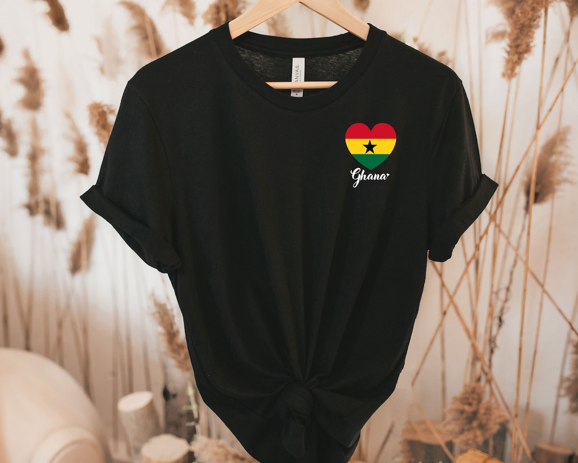 Ghana Tshirt Republic of Ghana Ghanaian Pride Ghanaian - Etsy