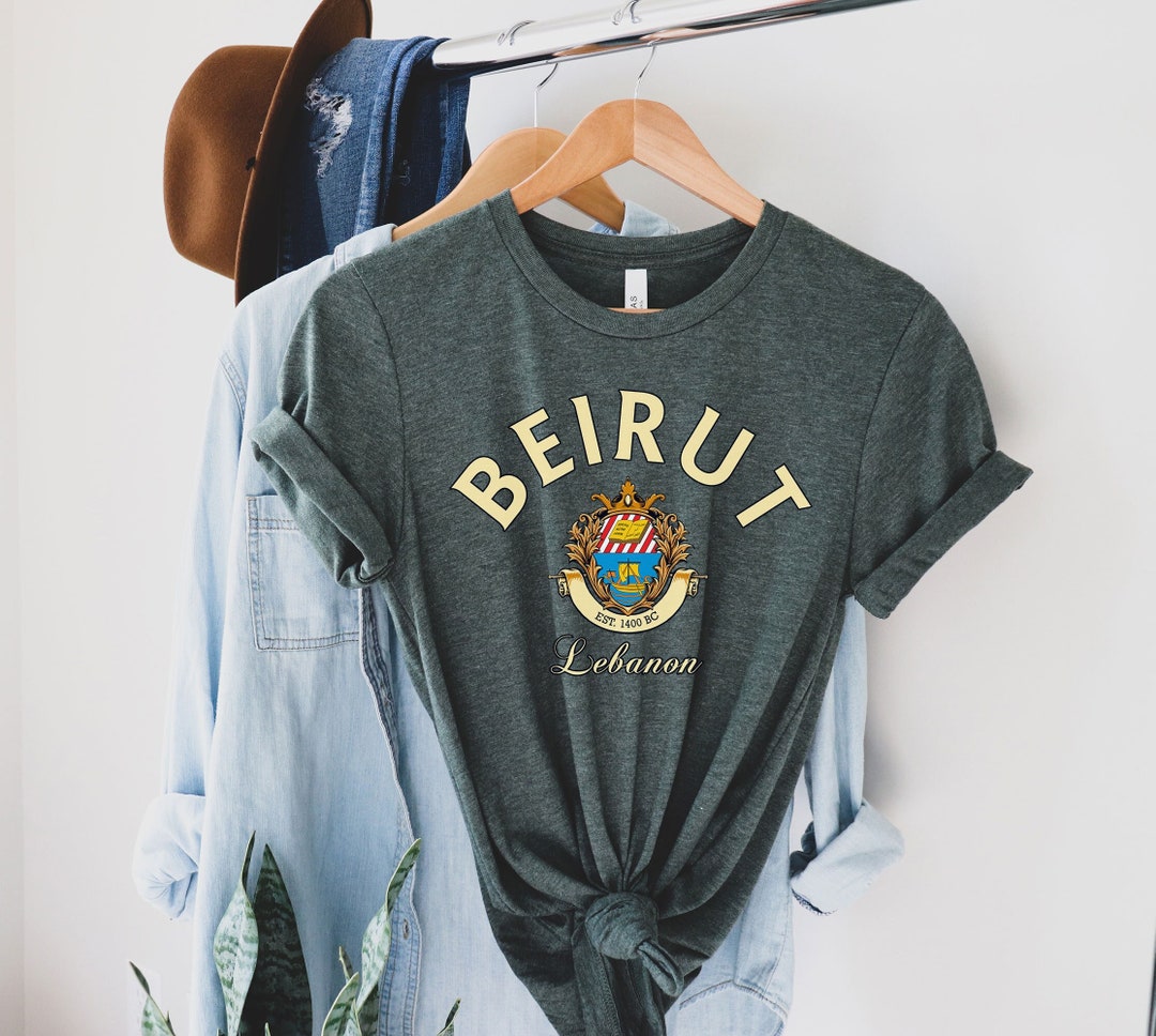 Beirut Tee,beirut Lebanon, Beirut T-shirt, Soft and Comfortable Tee, Lebanon Vacation Travel ...