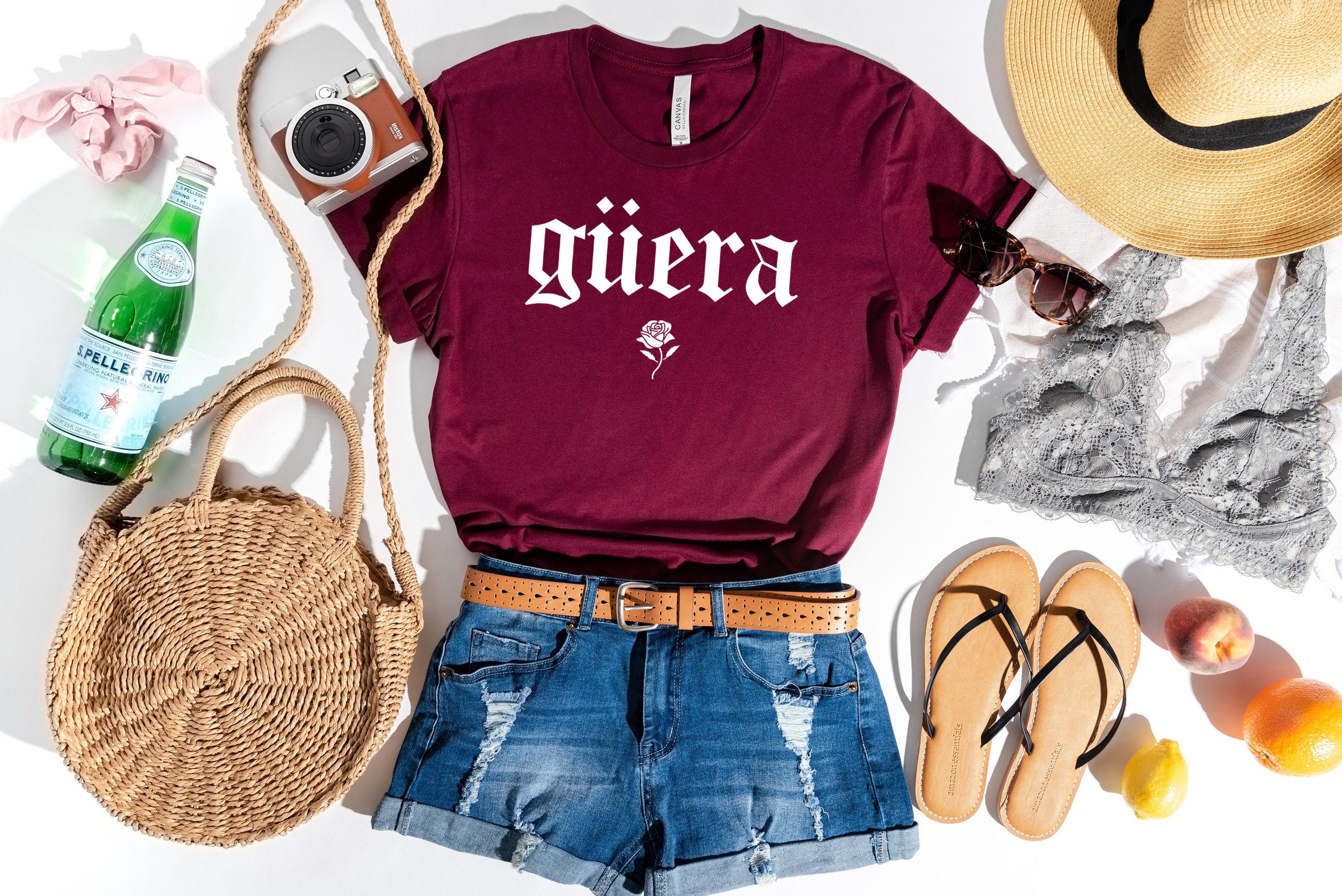 Guera Tshirt, Latina Shirt, Spanish Shirt, Mexican Tees, Latina Shirt ...