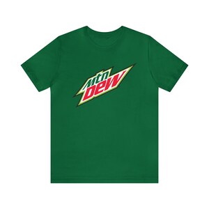 Mtn Dew Shirt, Mountain Dew Code Red Soda Drink , Mountain Dew Lover ...