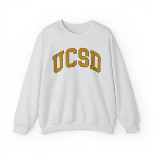 UCSD Sweatshirt,ucsd University Tee,ucsd University, University of ...