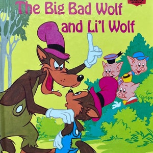 Walt Disney's the Big Bad Wolf and Li'l Wolf (hardcover, 1980 First ...