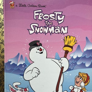 Frosty the Snowman (a Little Golden Book) - Etsy