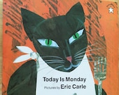 Today is Monday Pictures by Eric Carle - Etsy