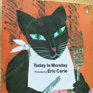 Today is Monday Pictures by Eric Carle - Etsy