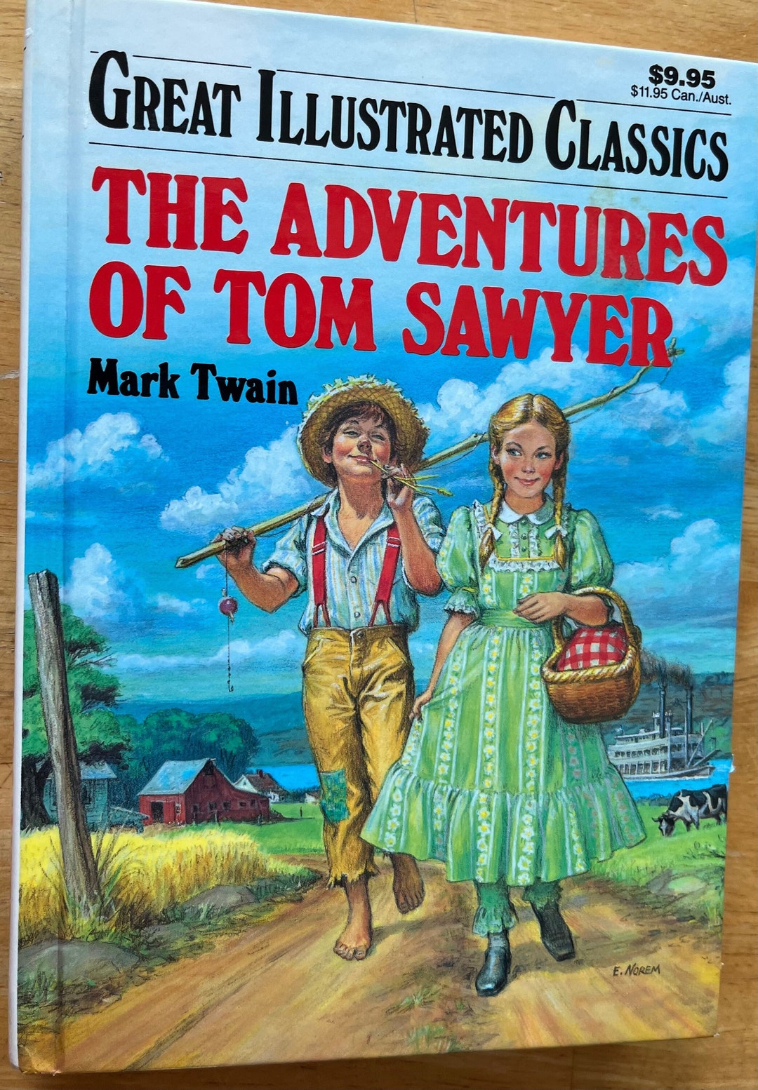 The Adventures of Tom Sawyer (great Illustrated Classics, Hardcover) - Etsy