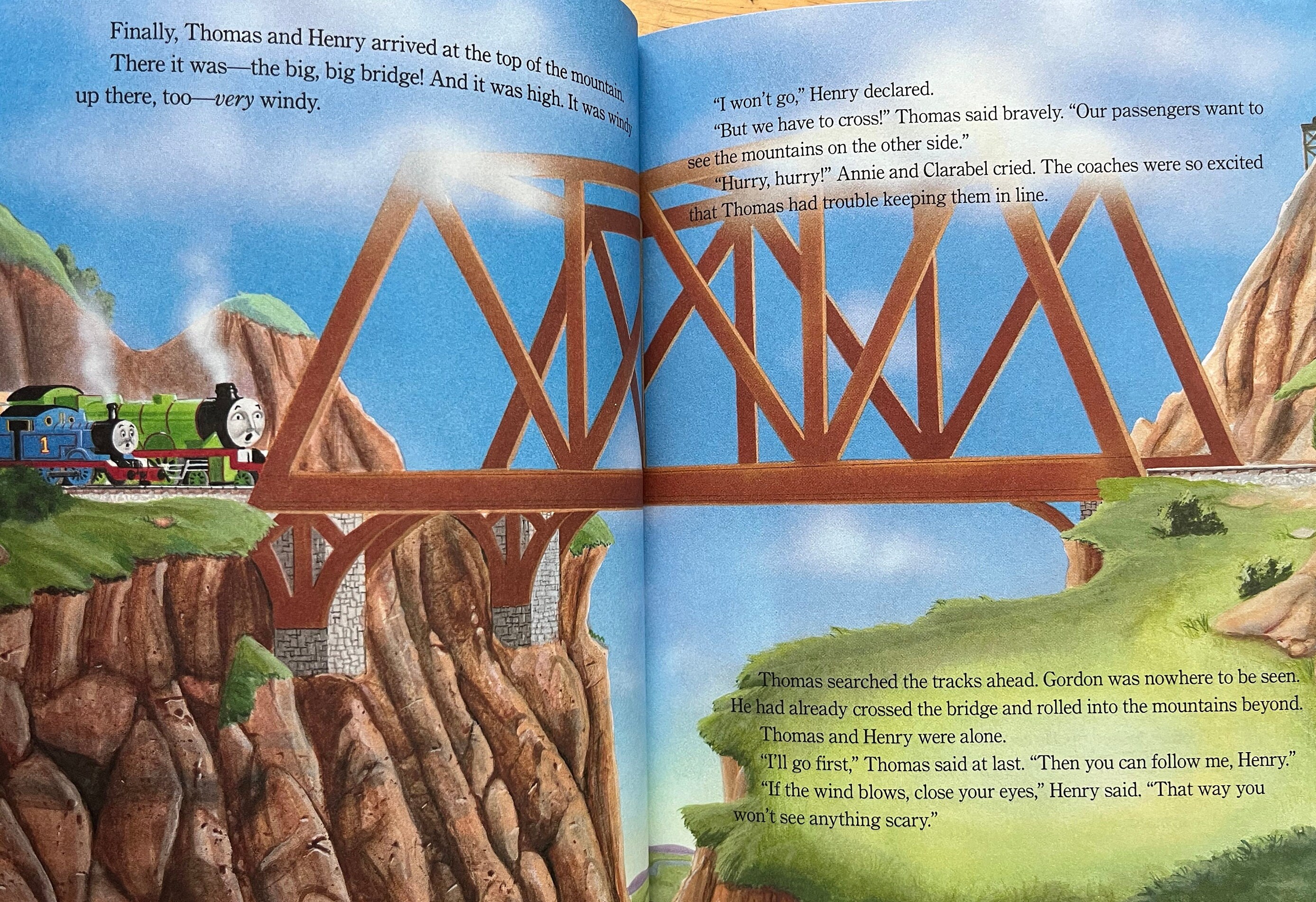 Thomas and the Big Big Bridge a Little Golden Book - Etsy