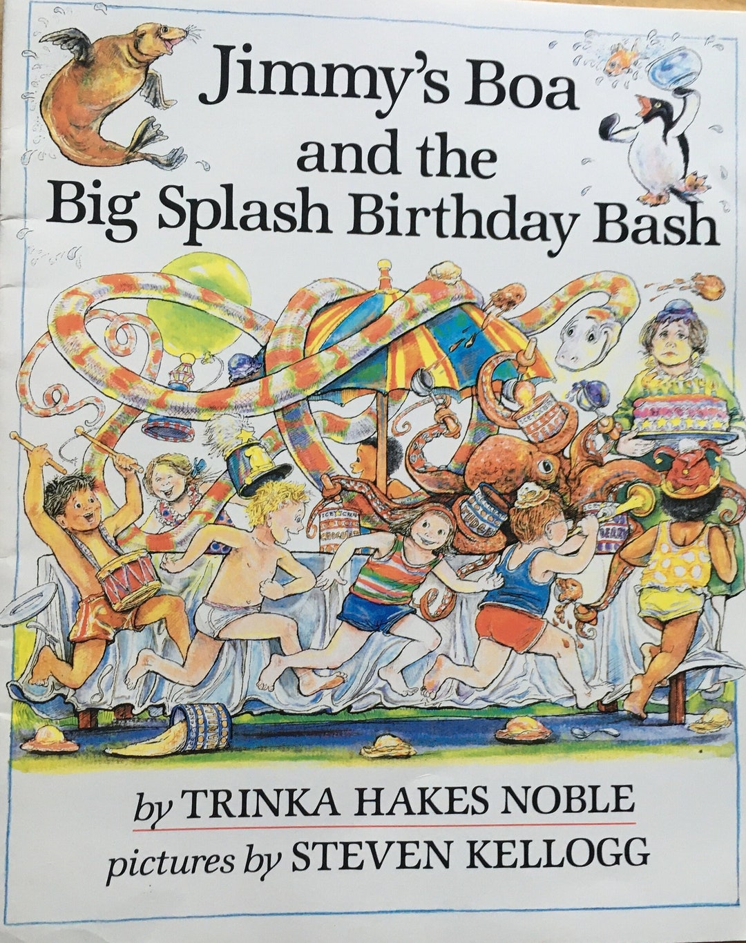 Jimmy's Boa and the Big Splash Birthday Bash - Etsy Australia