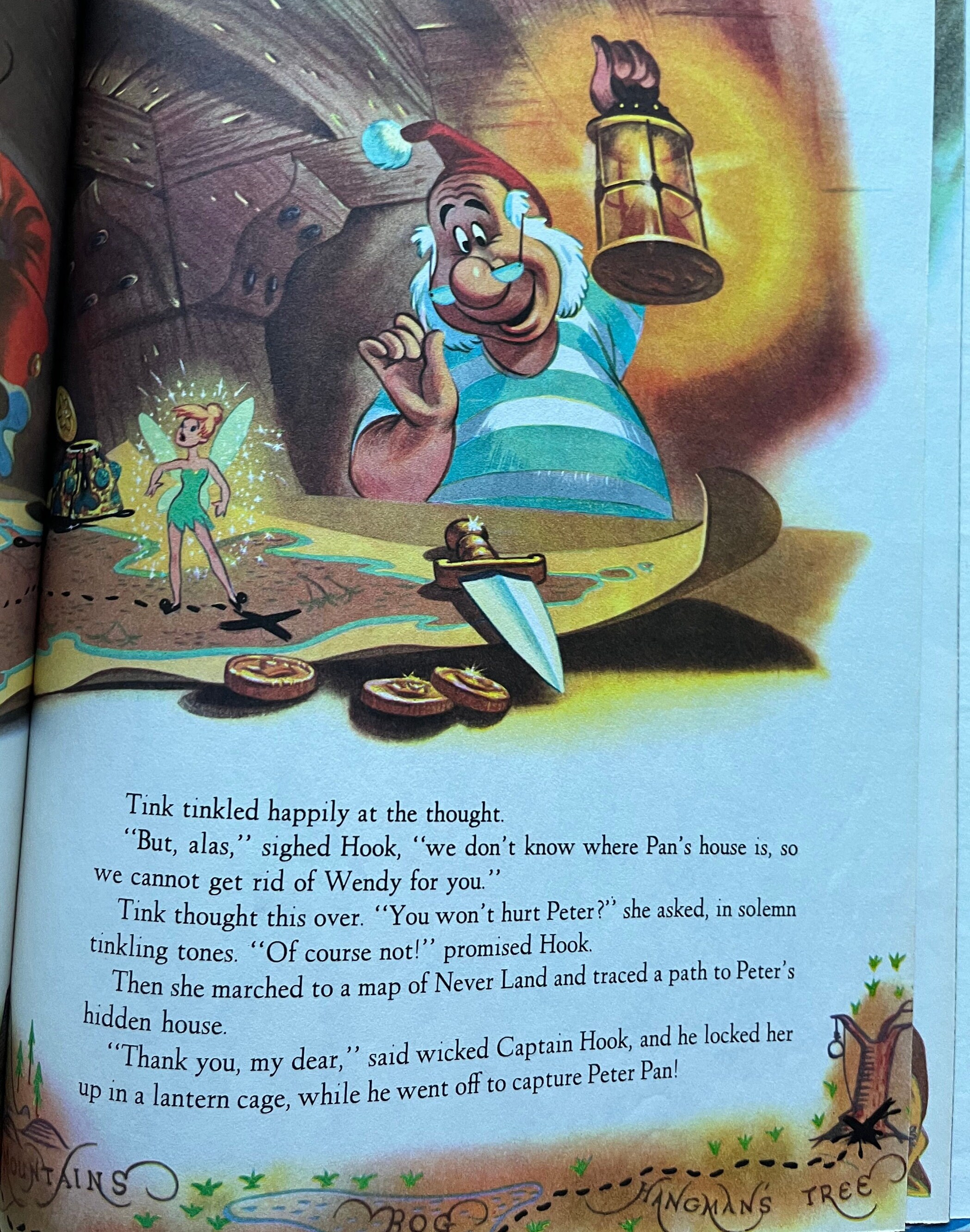 Walt Disney's Peter Pan a Golden Book, Hardcover - Etsy