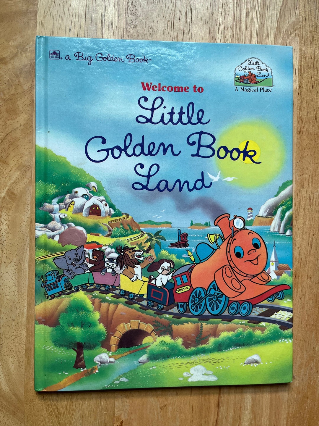 Welcome to Little Golden Book Land (a Big Golden Book) - Etsy