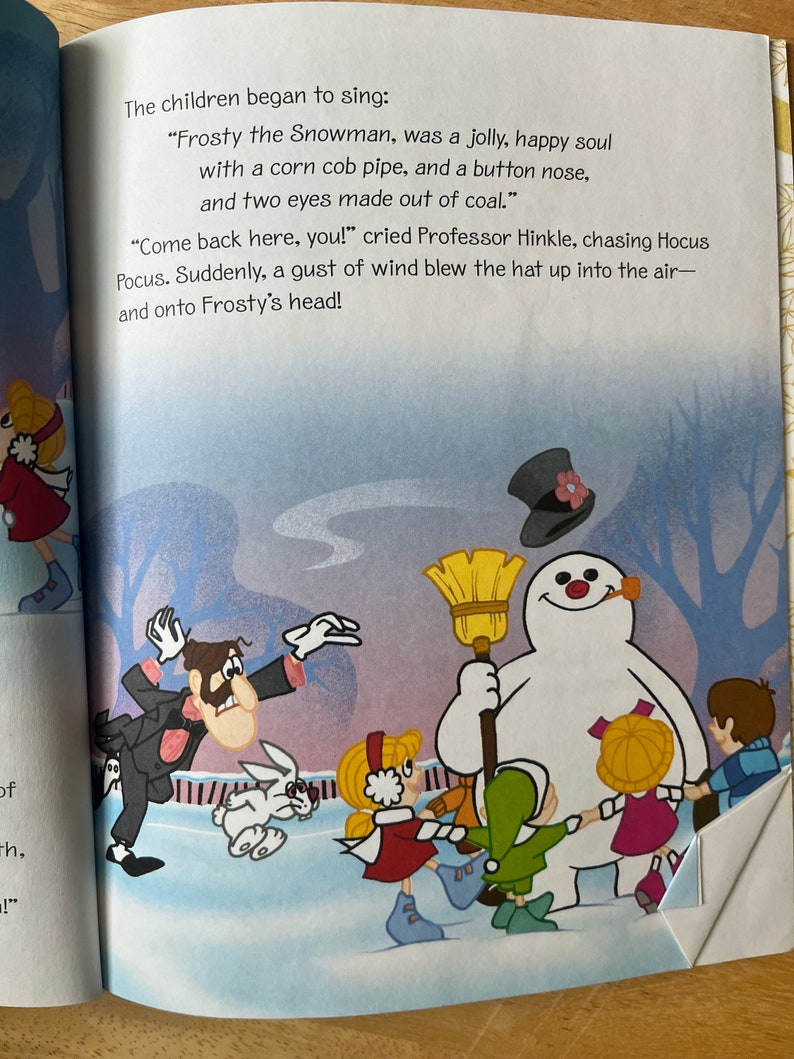 Frosty the Snowman (a Little Golden Book) - Etsy
