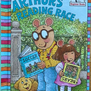 Arthur's Reading Race by Marc Brown (hardcover) - Etsy