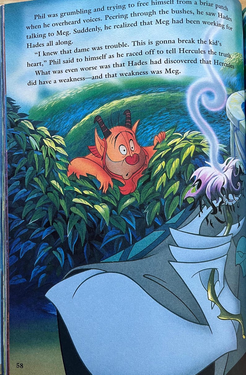 Disney's Hercules Classic Storybook From Mouse Works (hardcover) - Etsy