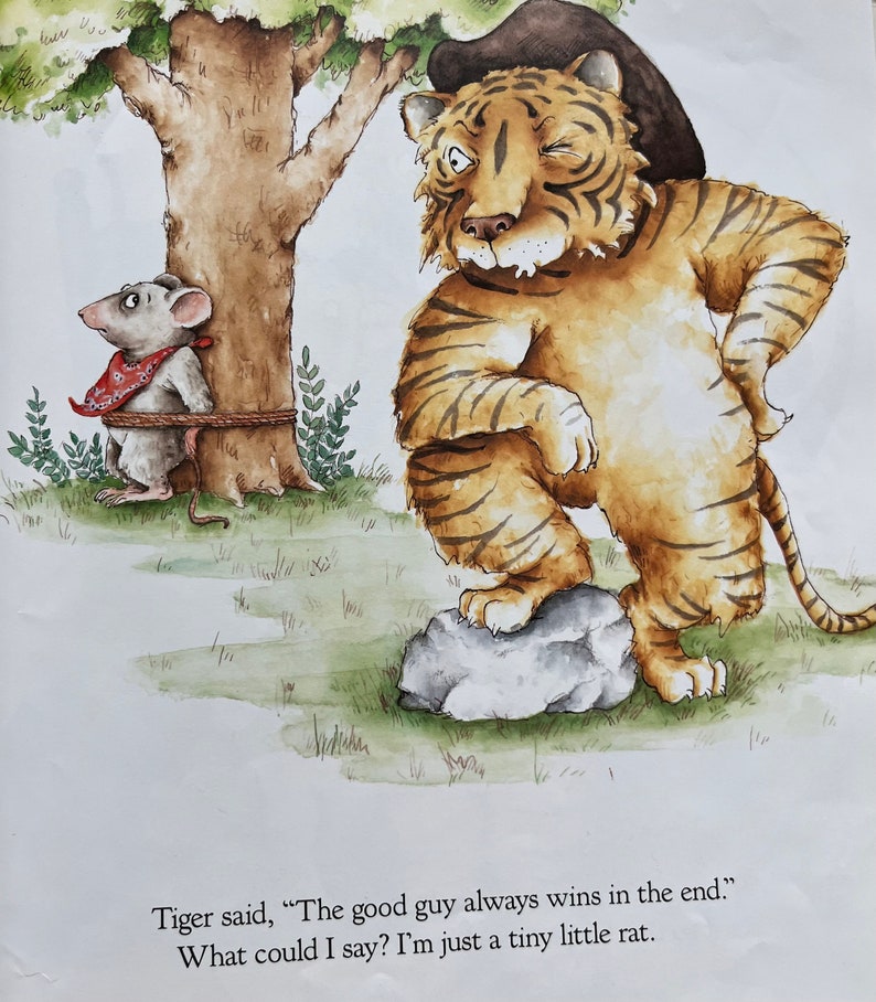 The Rat and the Tiger (hardcover) - Etsy