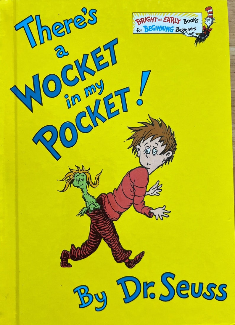 There's A Wocket in My Pocket! by Dr. Seuss (hardcover) - Etsy