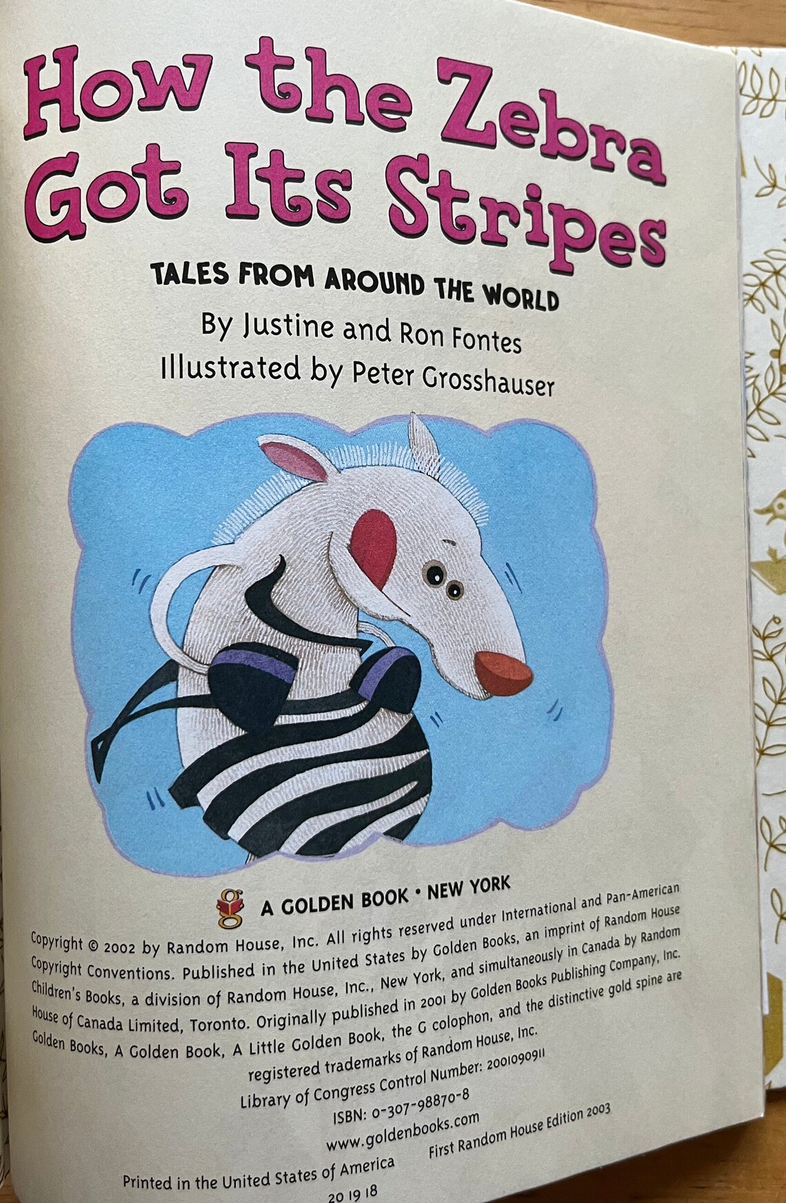 How the Zebra Got Its Stripes Tales From Around the World (a Little ...