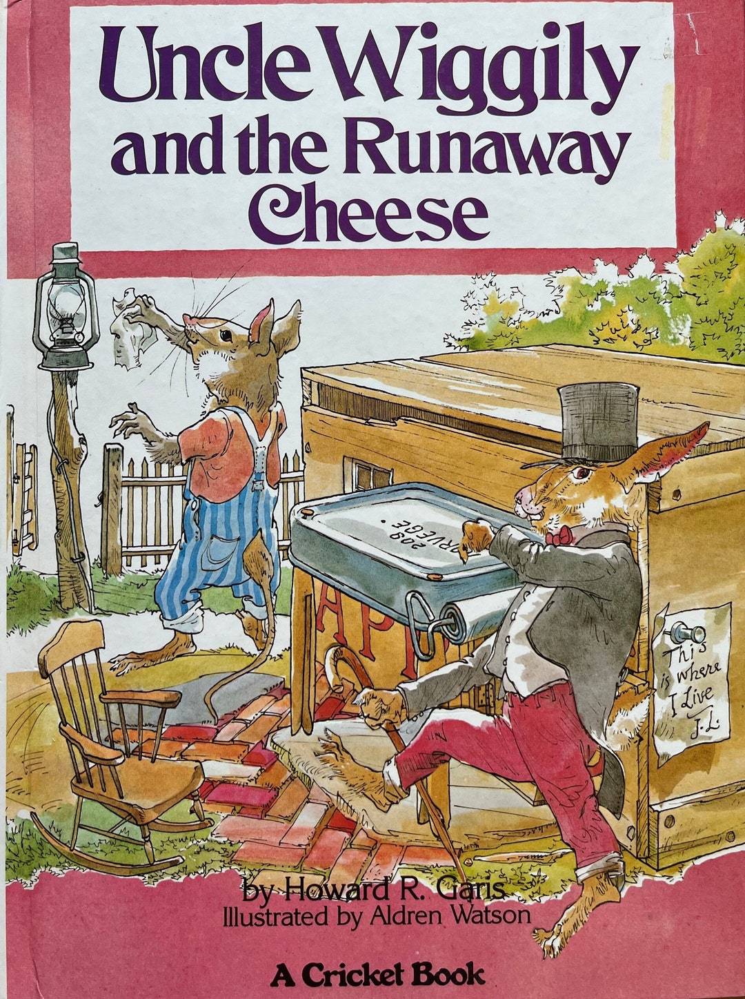 Uncle Wiggily and the Runaway Cheese (1977, Hardcover) - Etsy