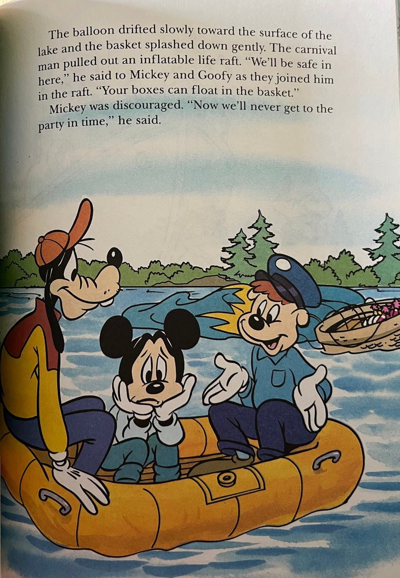 Disney's Mickey and Goofy Take A Trip (hardcover) - Etsy