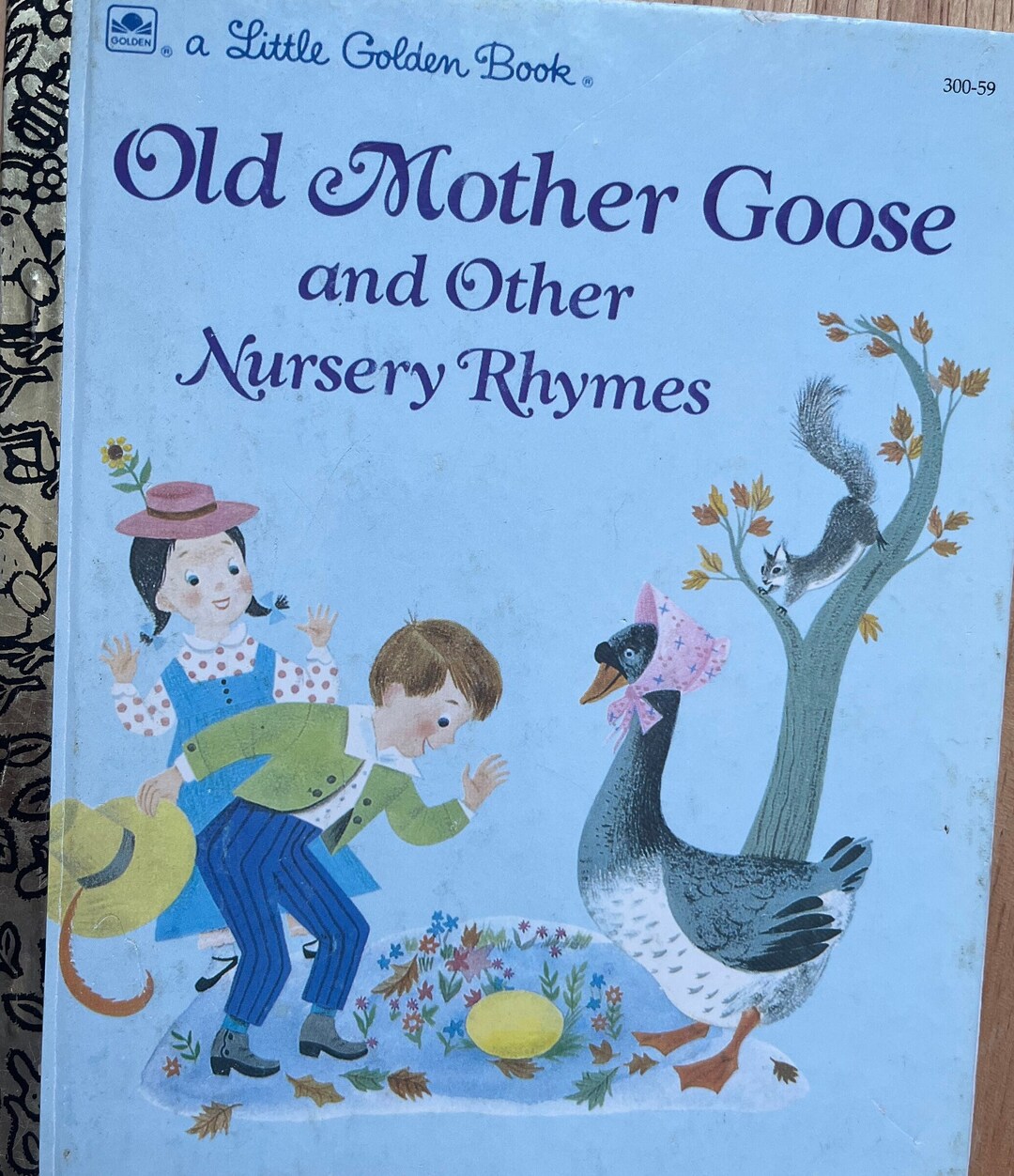 Old Mother Goose and Other Nursery Rhymes (a Little Golden Book) - Etsy