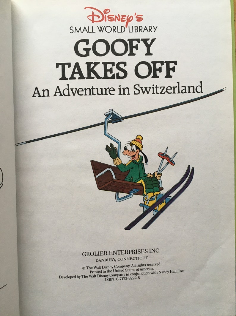 Set of 3 Disney's Small World Library Books hardcover - Etsy