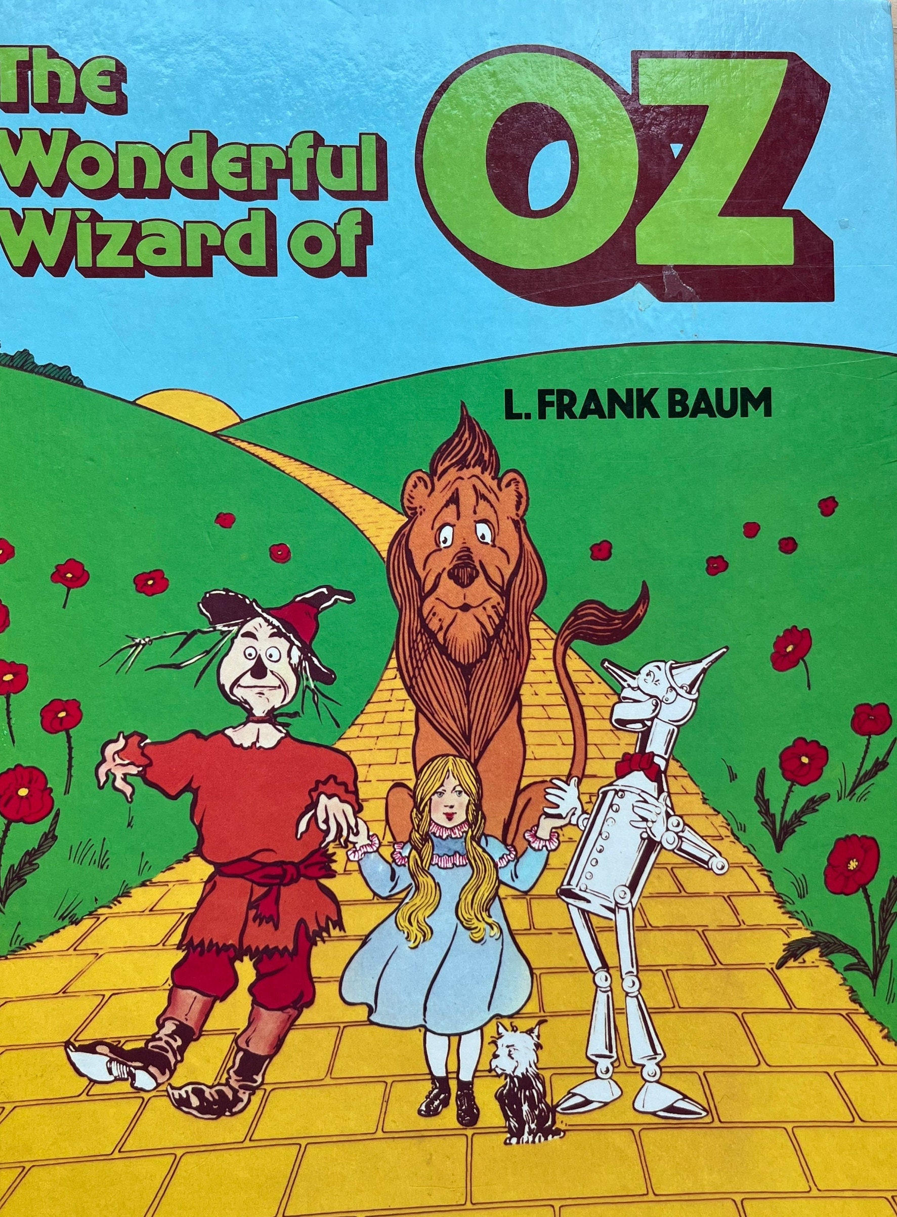 The Wonderful Wizard of Oz by L. Frank Baum hardcover - Etsy