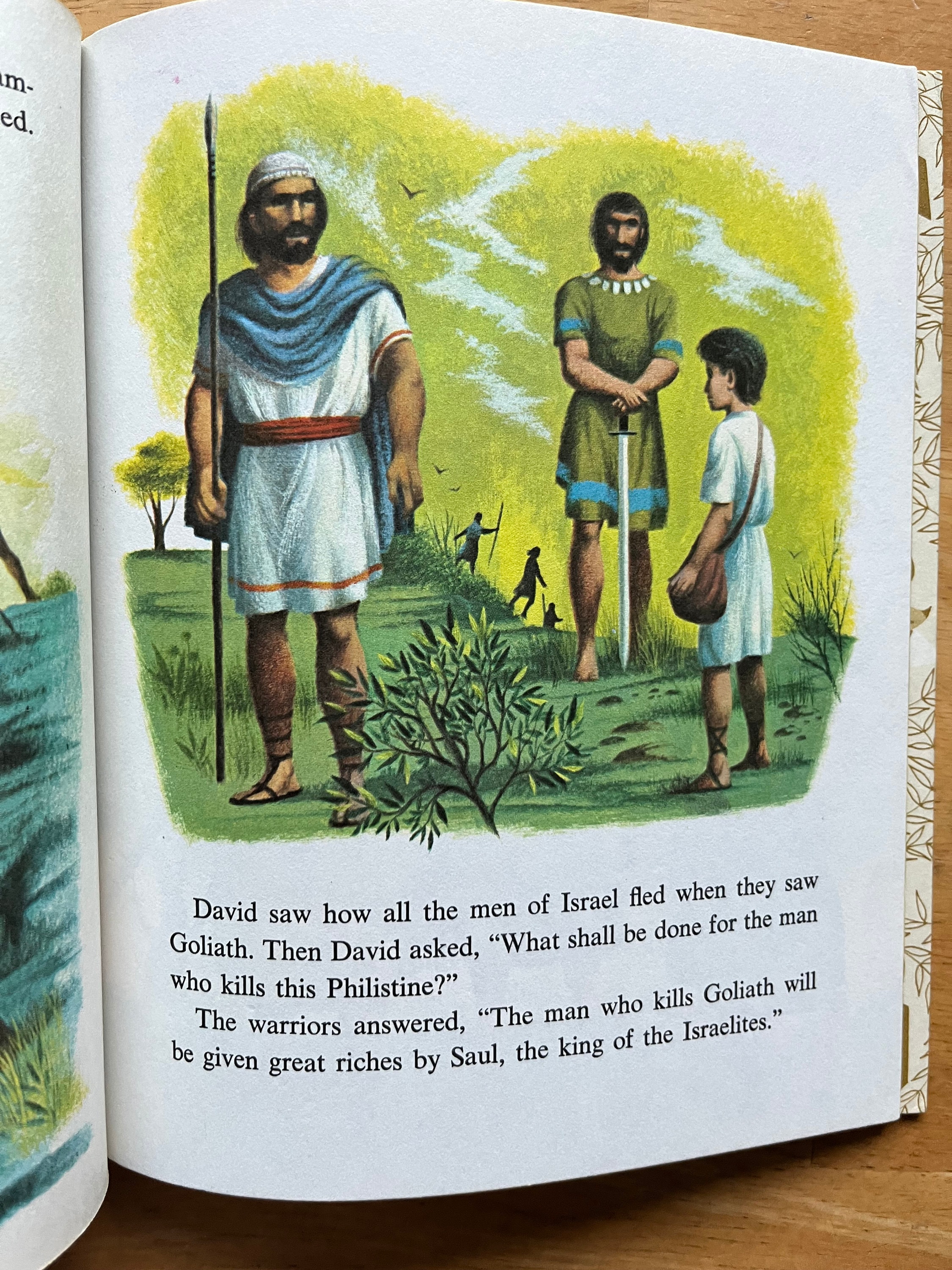 David and Goliath a Little Golden Book - Etsy