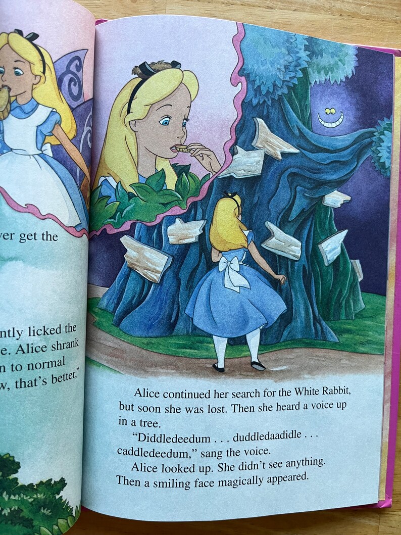 Walt Disney's Alice in Wonderland first American Edition, 2000 - Etsy