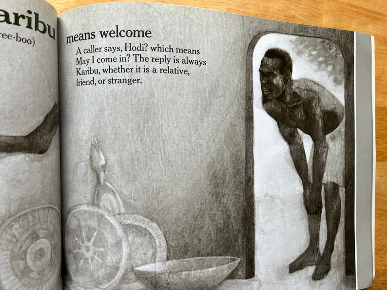 Jambo Means Hello Swahili Alphabet Book by Muriel Feelings Pictures by ...