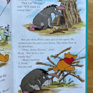 Disney's Winnie the Pooh and the Windy Day (hardcover) - Etsy