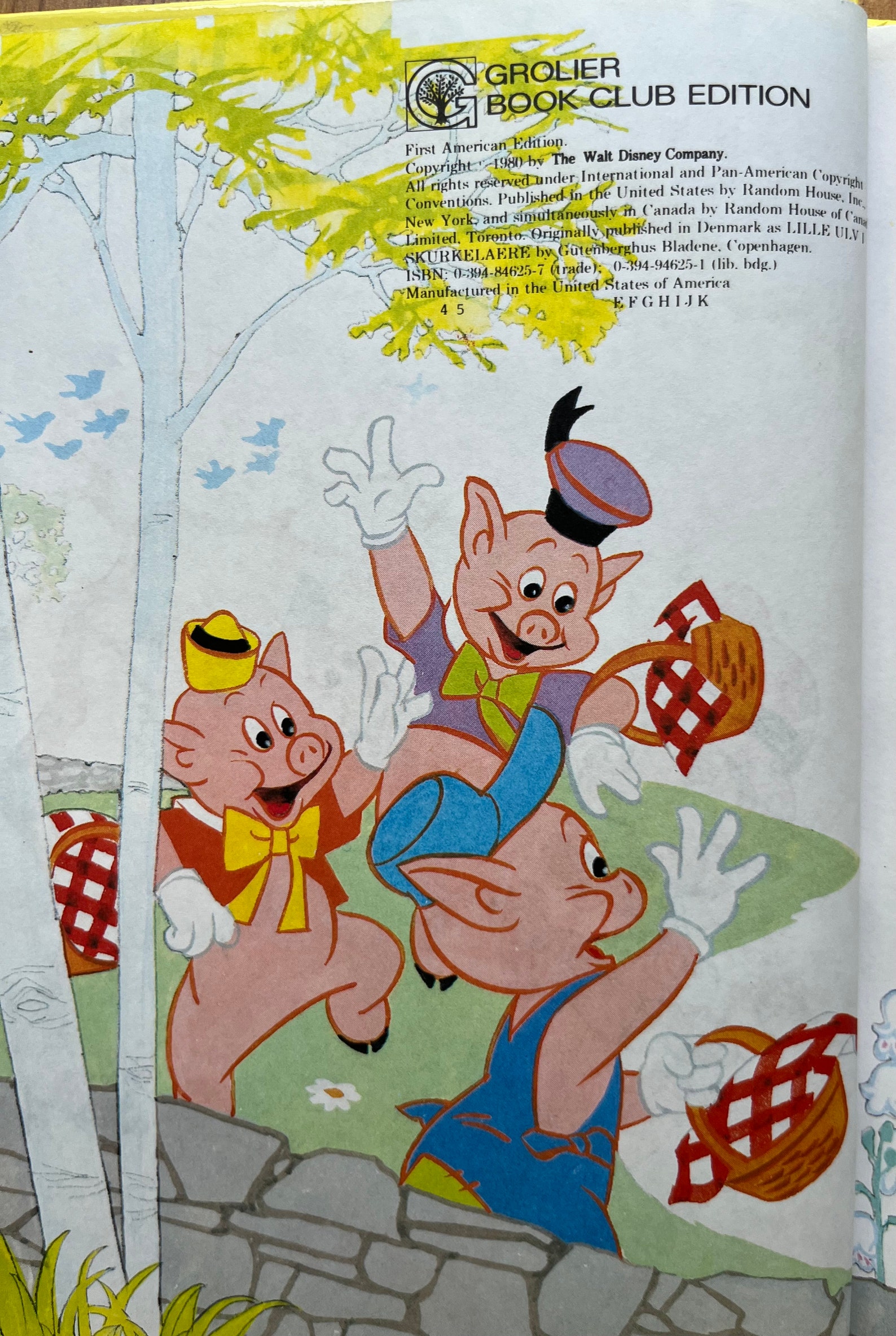 Walt Disney's the Big Bad Wolf and Li'l Wolf (hardcover, 1980 First ...