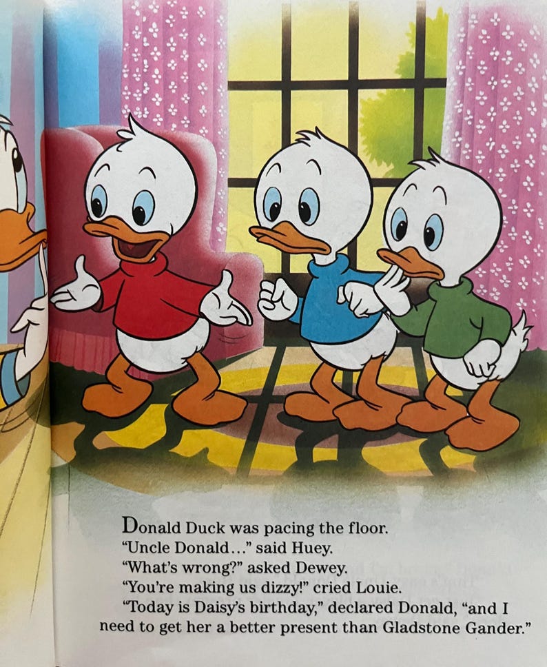 Walt Disney's Donald Duck Some Ducks Have All the Luck (a Little Golden ...