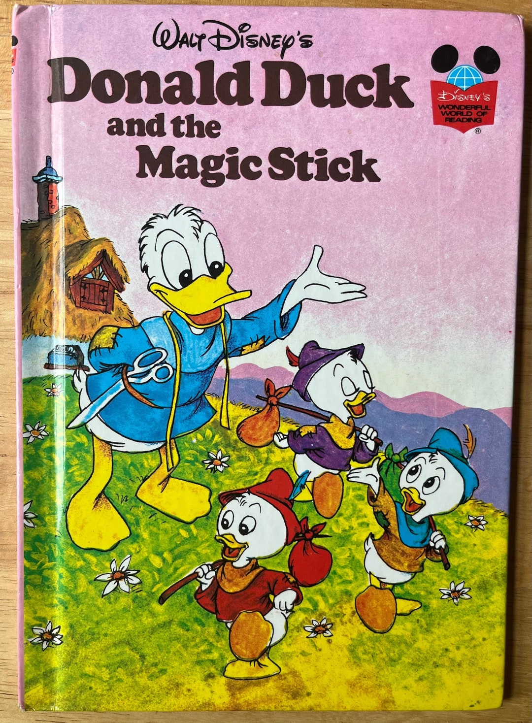 Walt Disney's Donald Duck and the Magic Stick (1974, Hardcover) - Etsy