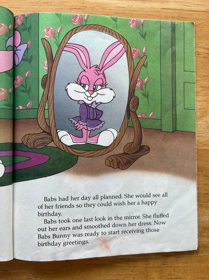 Tiny Toon Adventures Happy Birthday, Babs! (a Little Golden Book) - Etsy