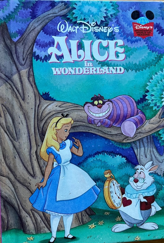 Alice In Wonderland Book Cover Disney