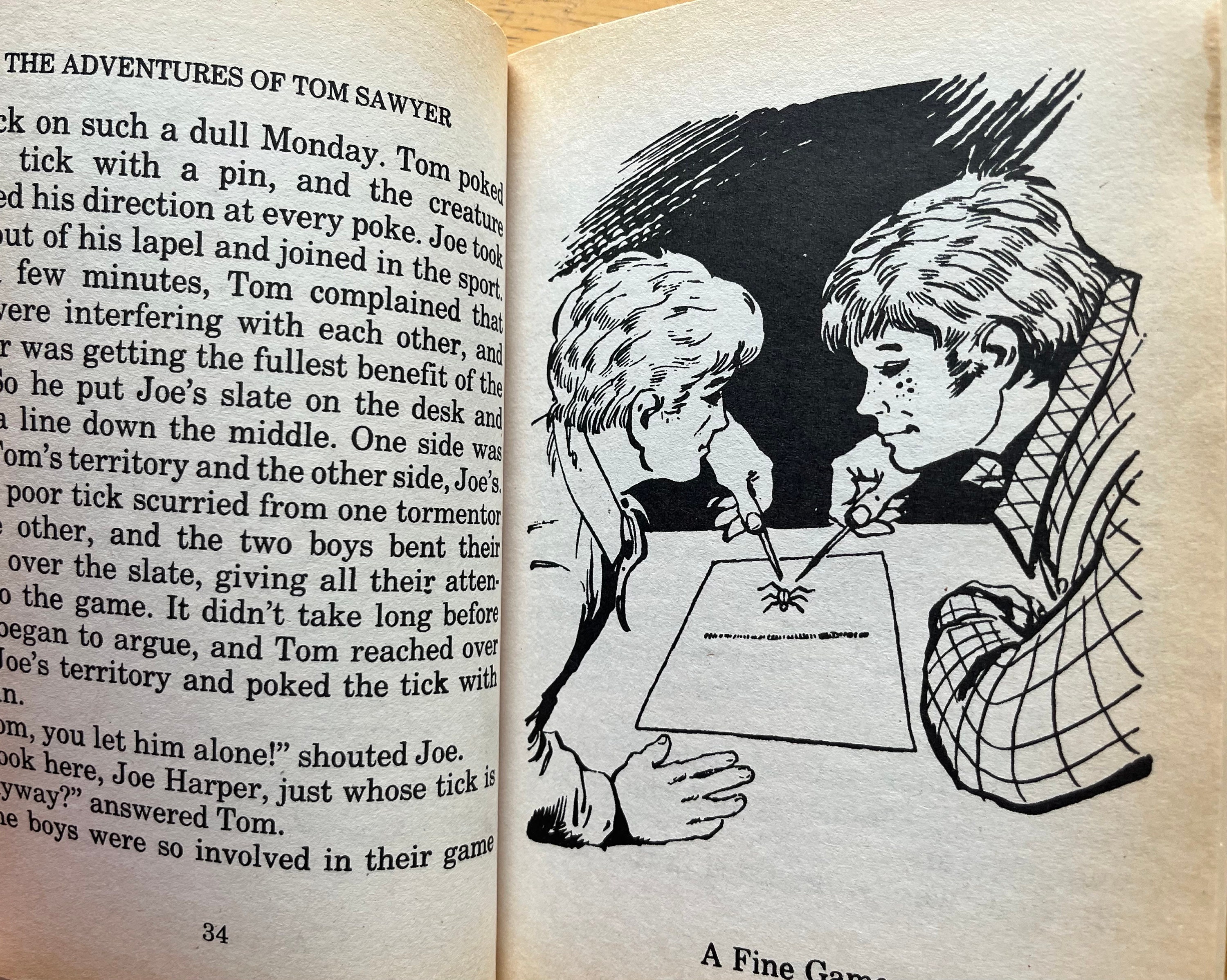 The Adventures of Tom Sawyer (great Illustrated Classics, Hardcover) - Etsy