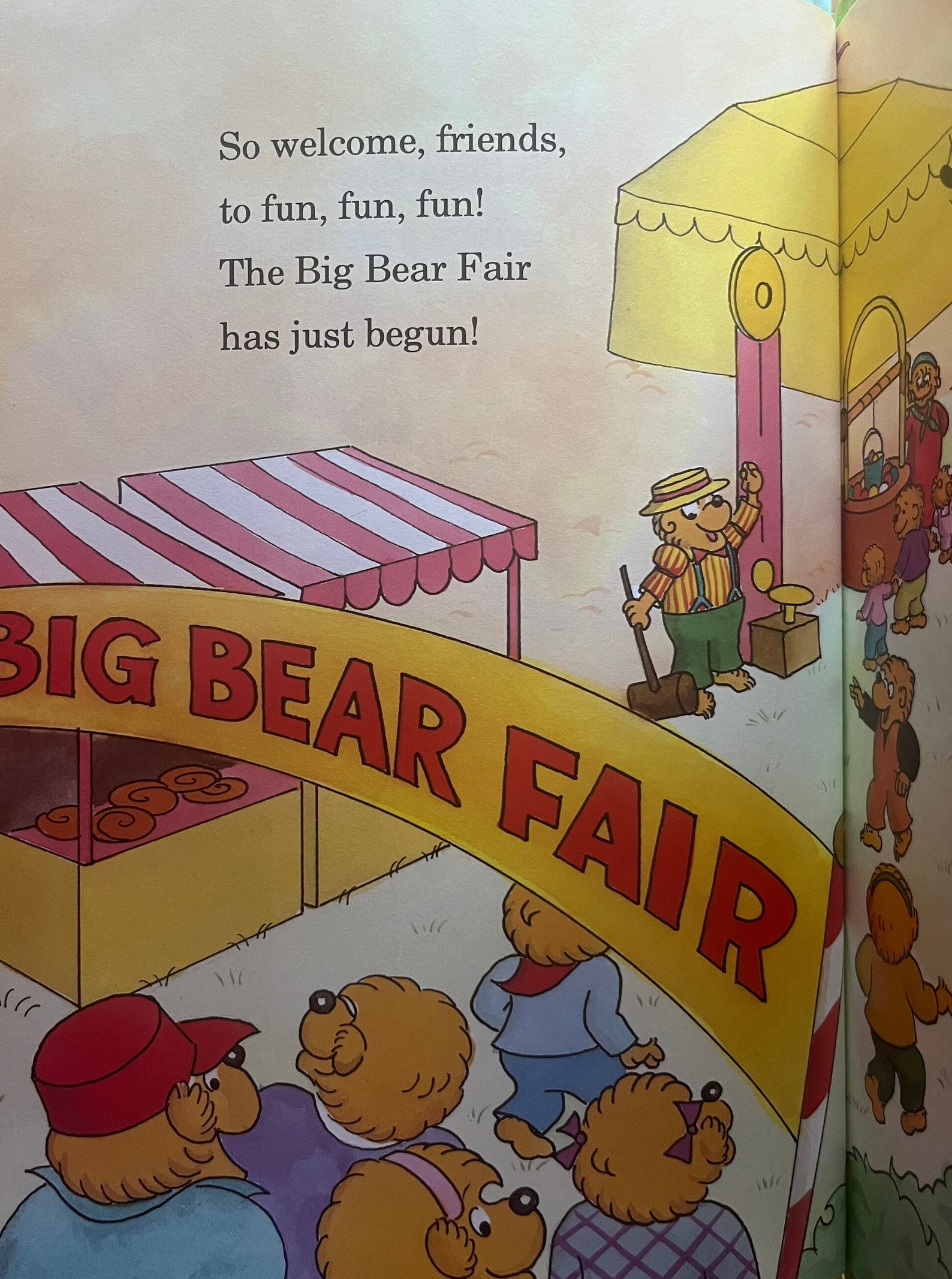 The Berenstain Bears at Big Bear Fair by Stan & Jan Berenstain ...