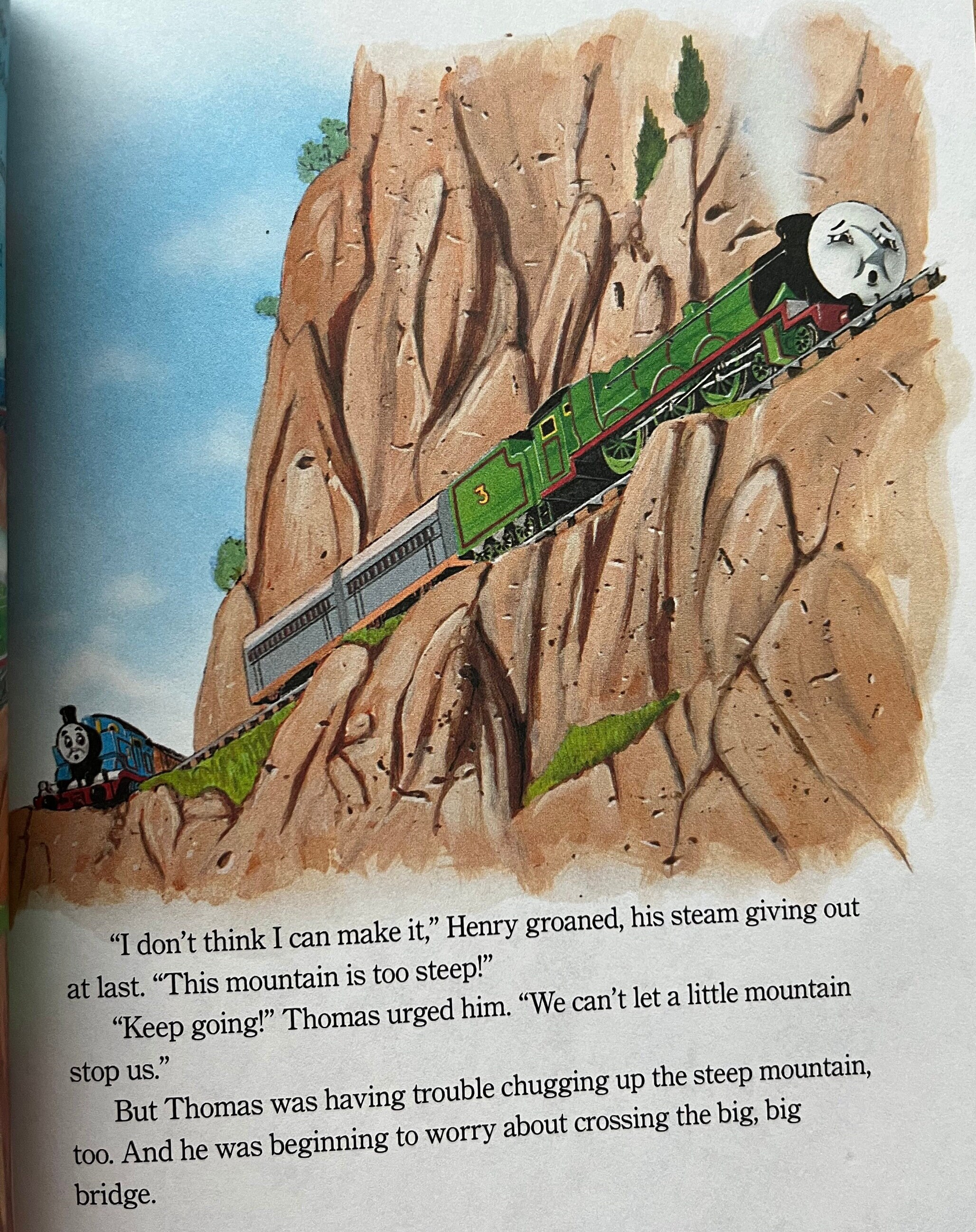 Thomas and the Big Big Bridge a Little Golden Book - Etsy