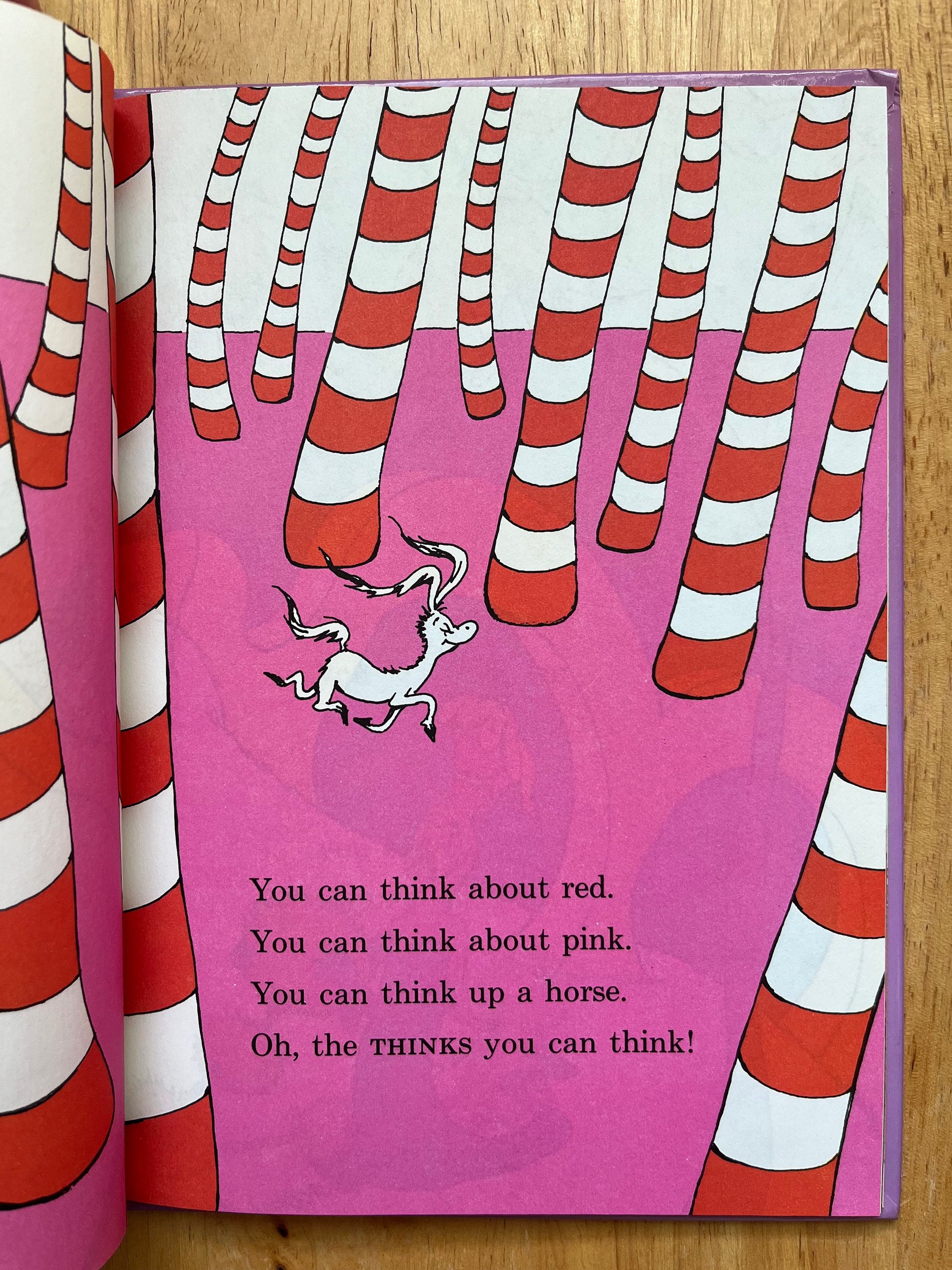 Oh the Thinks You Can Think by Dr. Seuss hardcover - Etsy